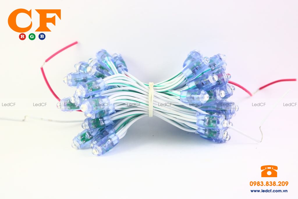 Báo giá bóng đèn Led đúc màu đỏ chính hãng - LedCF Việt Nam